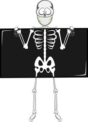 Skeleton buddy Royalty Free Vector Image - VectorStock