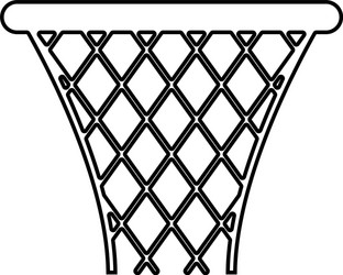 Basketball Net Outline Vector Images (over 1,300)