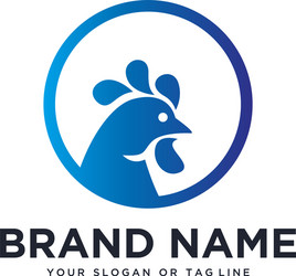 Chicken logo Royalty Free Vector Image - VectorStock