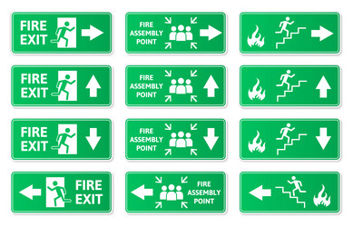 Pass Fire Safety Signs