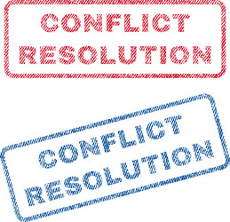 Joint conflict resolution concept icon Royalty Free Vector
