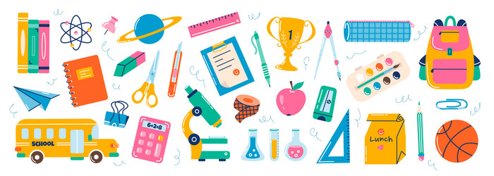 School Elements Vector Images (over 270,000)