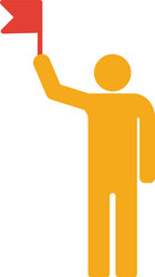 Excursion icon simple element from tourism icons Vector Image