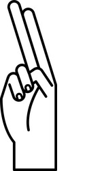 U Sign Language Vector Images (over 160)