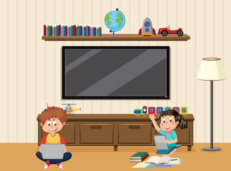 Kids Learning Cartoon Vector Images (over 100,000)