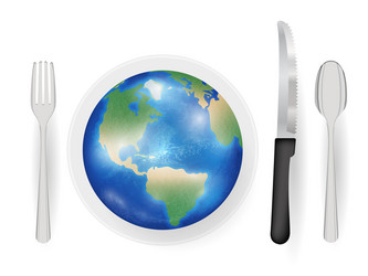 Map Spoon Global Vector Images (over 140)