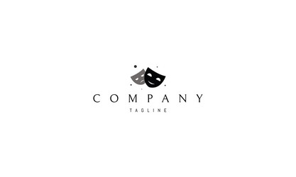 Theatre Masks Logo Vector Images (over 1,200)