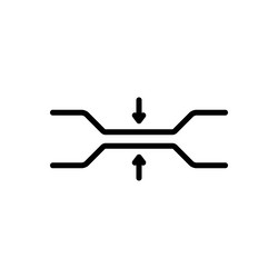 Narrow Royalty Free Vector Image - VectorStock