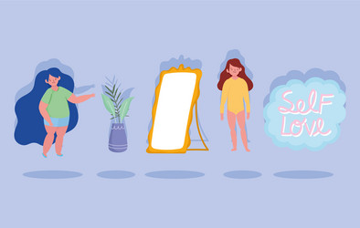 Girl Self Love Vector Images (over 3,300)