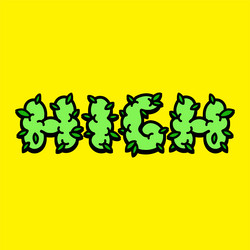 Dope weed bud quote text print design Royalty Free Vector