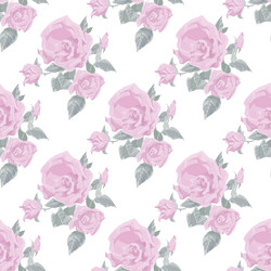 Pink pattern of love skulls in hand drow style Vector Image