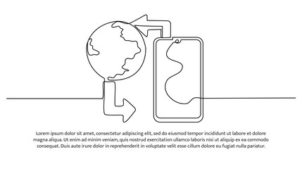 Continuous Line Map Vector Images (over 2,700)