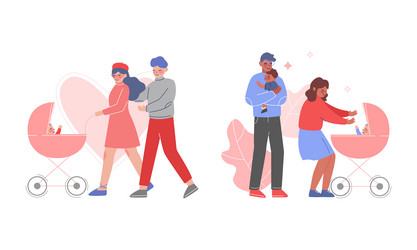 Child Growing Up Vector Images (over 970)