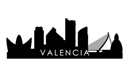 Valencia Skyline Vector Images (over 140)
