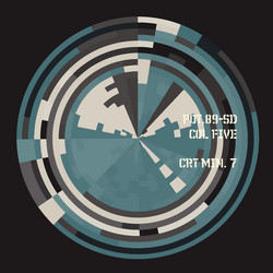 Futuristic interface radial abstract 4 Royalty Free Vector