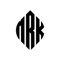 Mrk logo letter letter logo design Royalty Free Vector Image