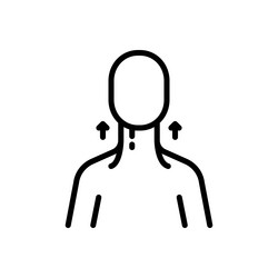 Neck Royalty Free Vector Image - VectorStock