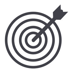 Circle target with shot holes Royalty Free Vector Image