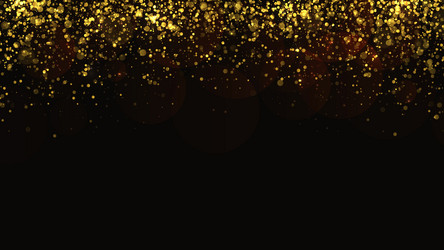 Gold glitter background christmas Royalty Free Vector Image
