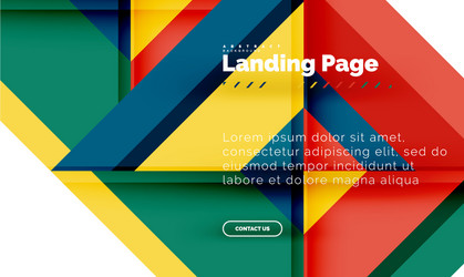 Square shape geometric abstract background Vector Image