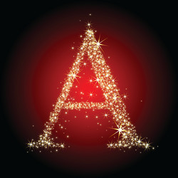 Letter star d Royalty Free Vector Image - VectorStock