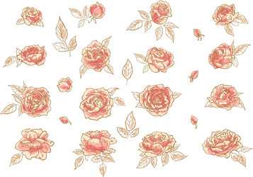 Contour Roses Vector Images (over 16,000)