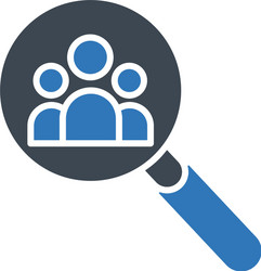 Find team icon sign symbol Royalty Free Vector Image