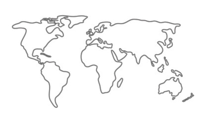 Simple Map Drawing Vector Images (over 20,000)