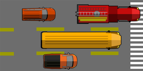 Top View Firetruck Vector Images (31)