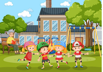 Playground School Clipart Vector Images (over 780)