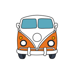 Volkswagen crafter van l3h3 and l4h3 2017-present Vector Image