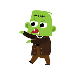 Cute Frankenstein Clipart
