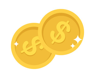 Gold coin cent Royalty Free Vector Image - VectorStock