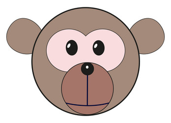 Grey Monkey Vector Images (over 550)