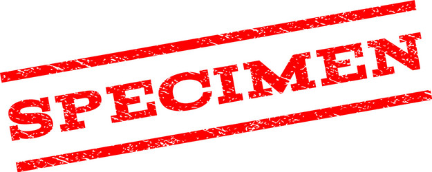 Specimen Vector Images (over 2,300)