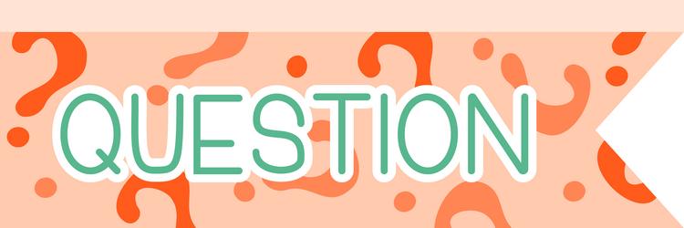 Question mark bookmark stripe Royalty Free Vector Image