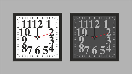 Square Clock Face Vector Images (over 1,200)