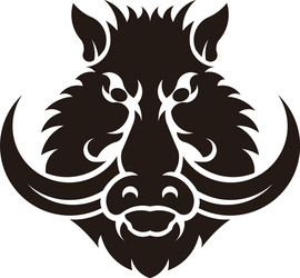 Boar head Royalty Free Vector Image - VectorStock