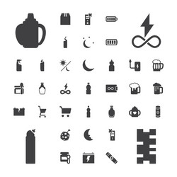 Full icons Royalty Free Vector Image - VectorStock