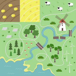 Grass Path Doodles Vector Images (84)