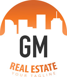 Ge g e letter logo with fire flames design Vector Image