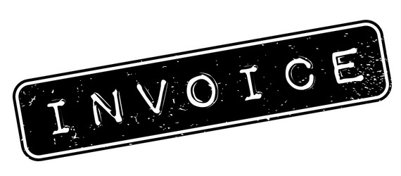 Invoice rubber stamp Royalty Free Vector Image