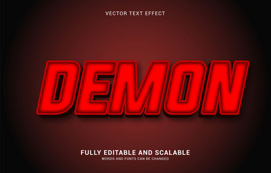 Demonized Font Vector Images (over 260)