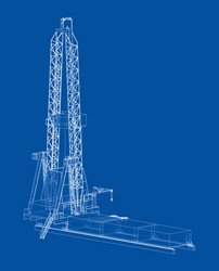 Oil Rig Blueprint Vector Images (over 180)