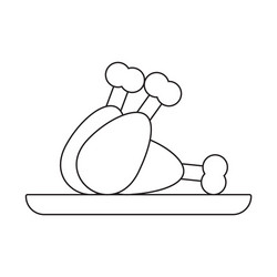 Turkey Leg Outline Vector Images (over 1,500)