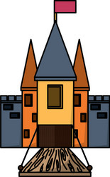 Medieval Drawbridge Castle Vector Images (over 210)