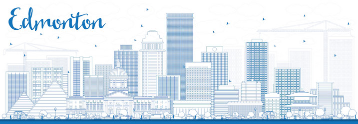 Edmonton Skyline Vector Images (over 120)