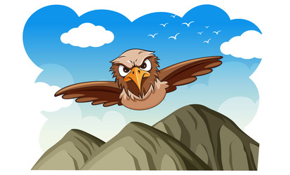 Flying Bird Cartoon Vector Images (over 36,000)