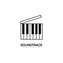 Soundtrack logo Royalty Free Vector Image - VectorStock
