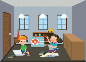 Kids Learning Cartoon Vector Images (over 100,000)